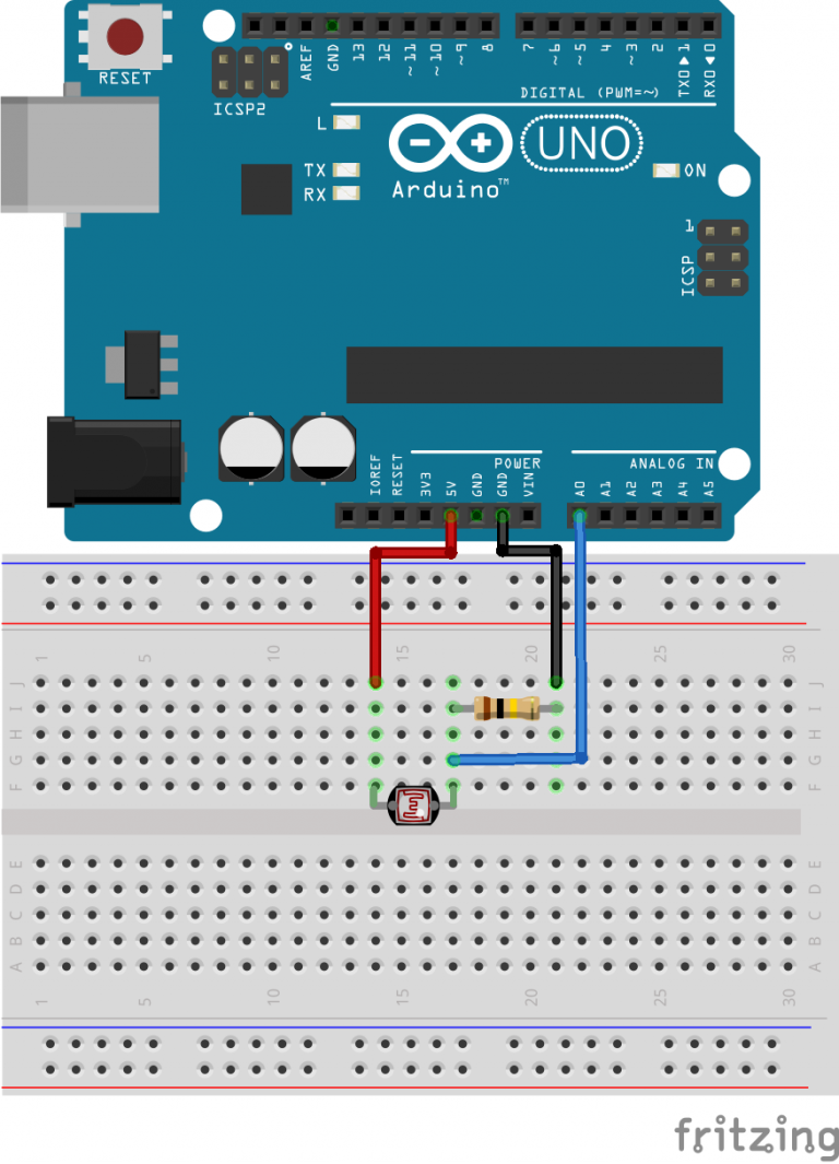 Interfacing LDR in Arduino - Iotguider