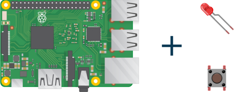 Interfacing LED with Pushbutton in Raspberry Pi - Iotguider Interfacing LED with Pushbutton in Raspberry Pi - Iotguider