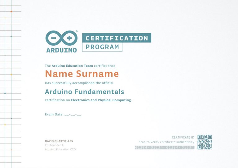 Arduino Fundamentals Certification Program - Iotguider